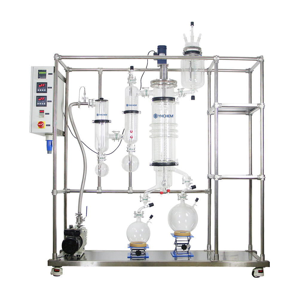 YMD-200 Glass Molecular Distillation Evaporated area: 0.35 ㎡ Treatment capacity: 0.5~15 L/h ...